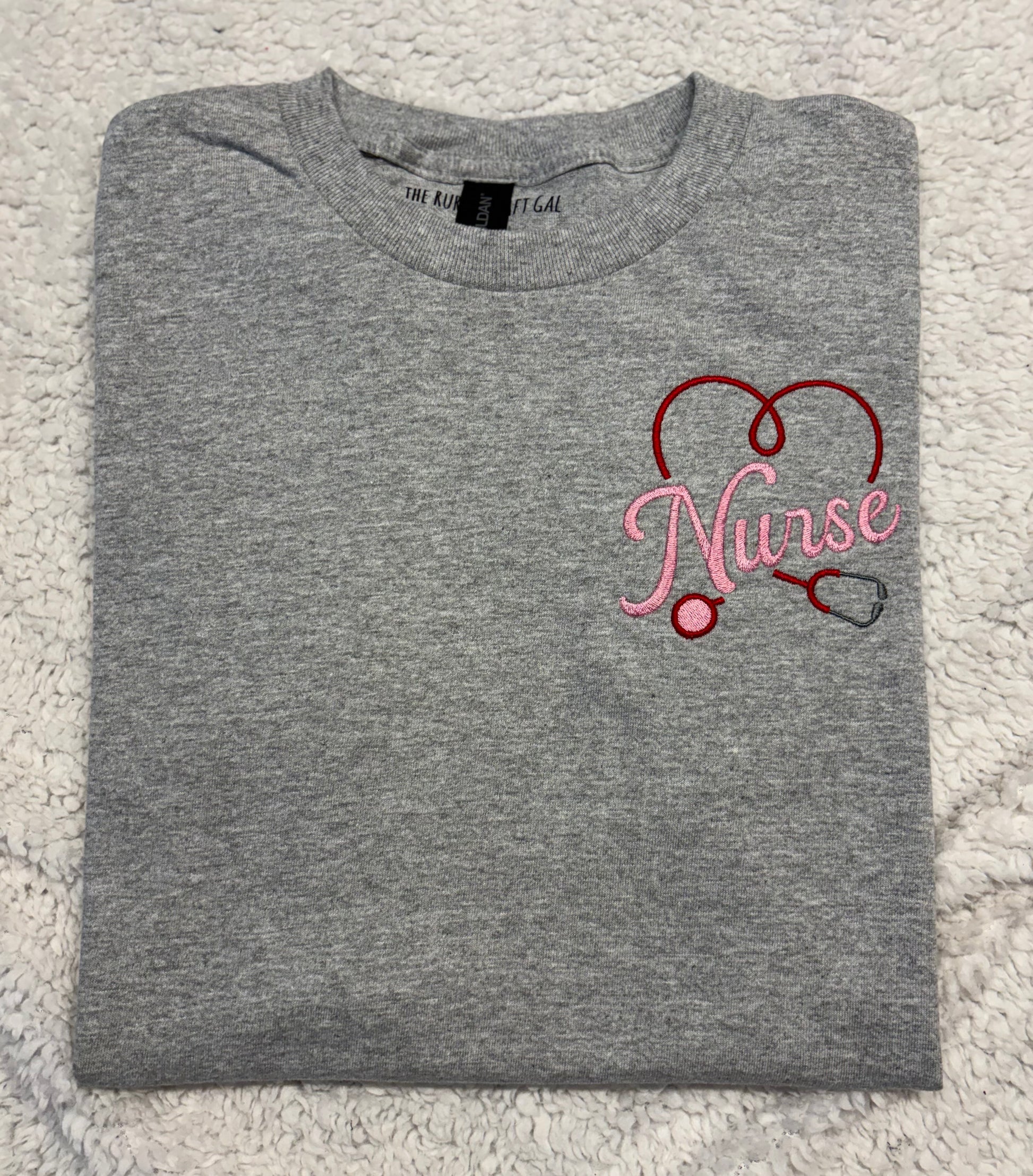 Nurse Heart T-Shirt – the Rural Craft Gal